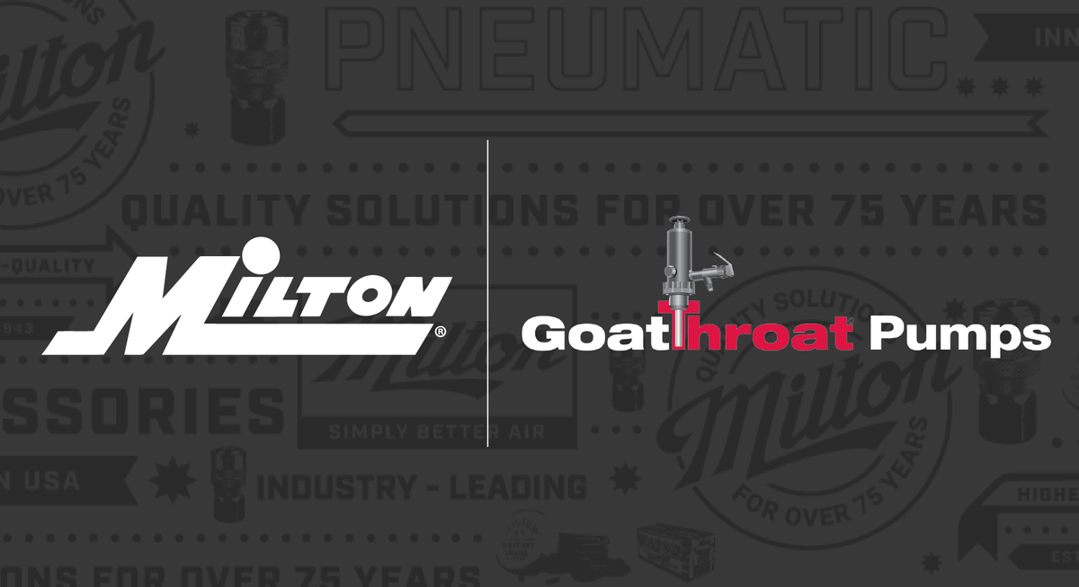 Milton Industries Acquires GoatThroat Pumps: Expanding Commitment to S