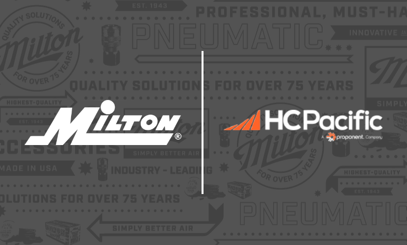 Milton Industries Partners with HC Pacific to Enhance Distribution of
