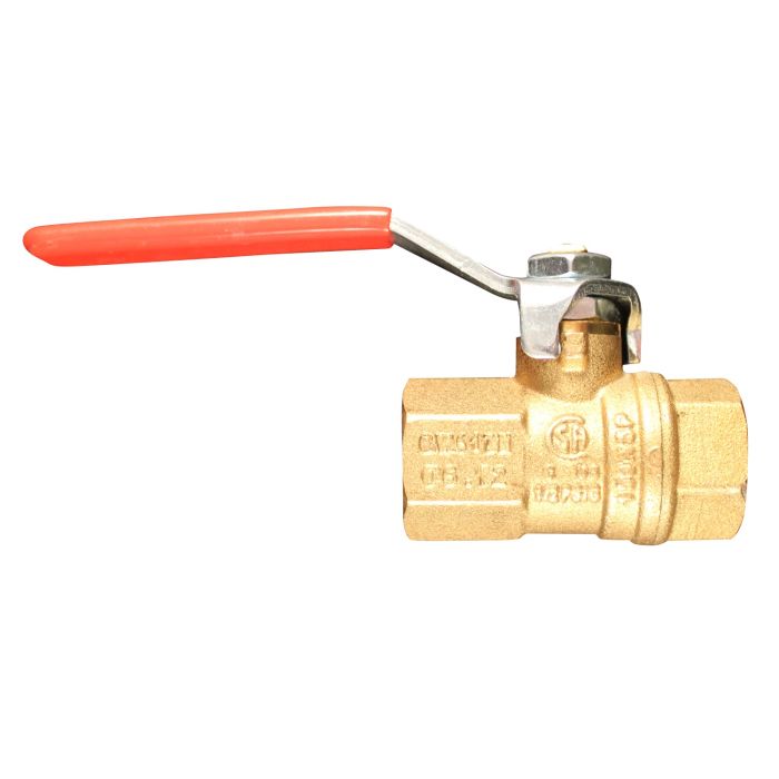 1/4" NPT Female Full Port Brass Ball Valve