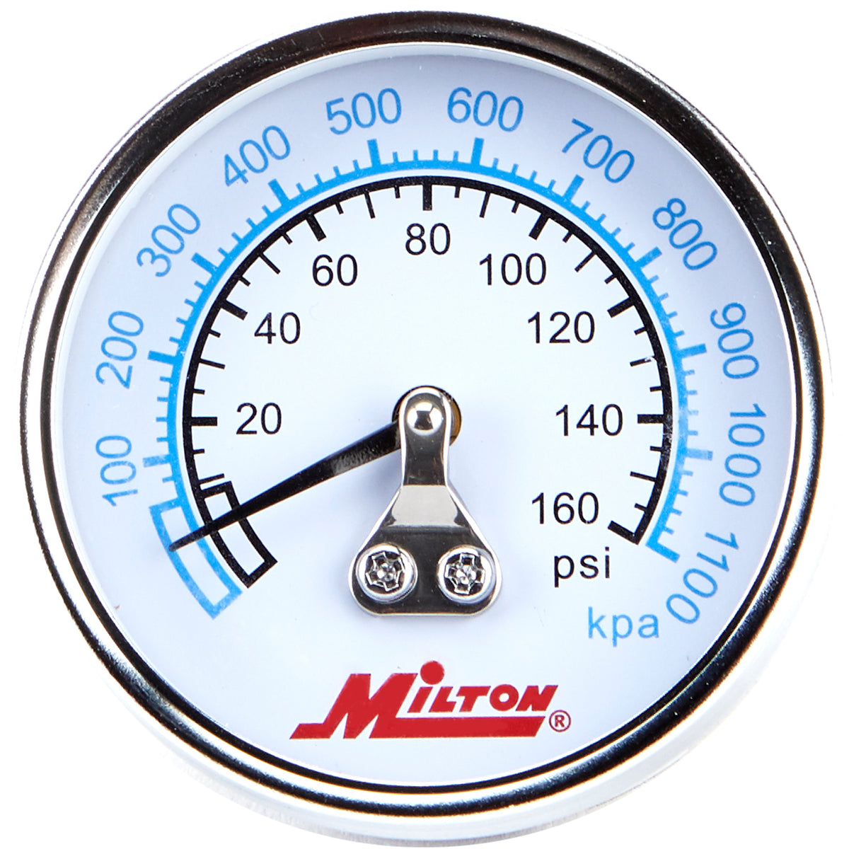 Milton Industries 1/4" NPT Mini High Pressure Gauge - 1191