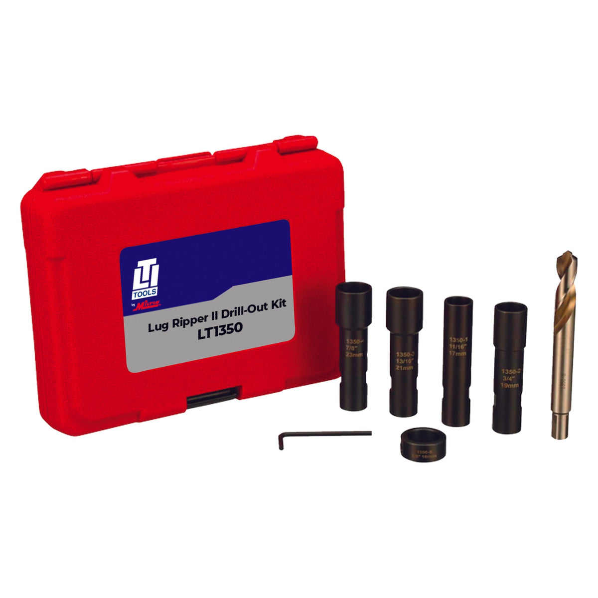 Mag Lug Stud Drill Out Kit 16mm Drill Bit - Lug Ripper II
