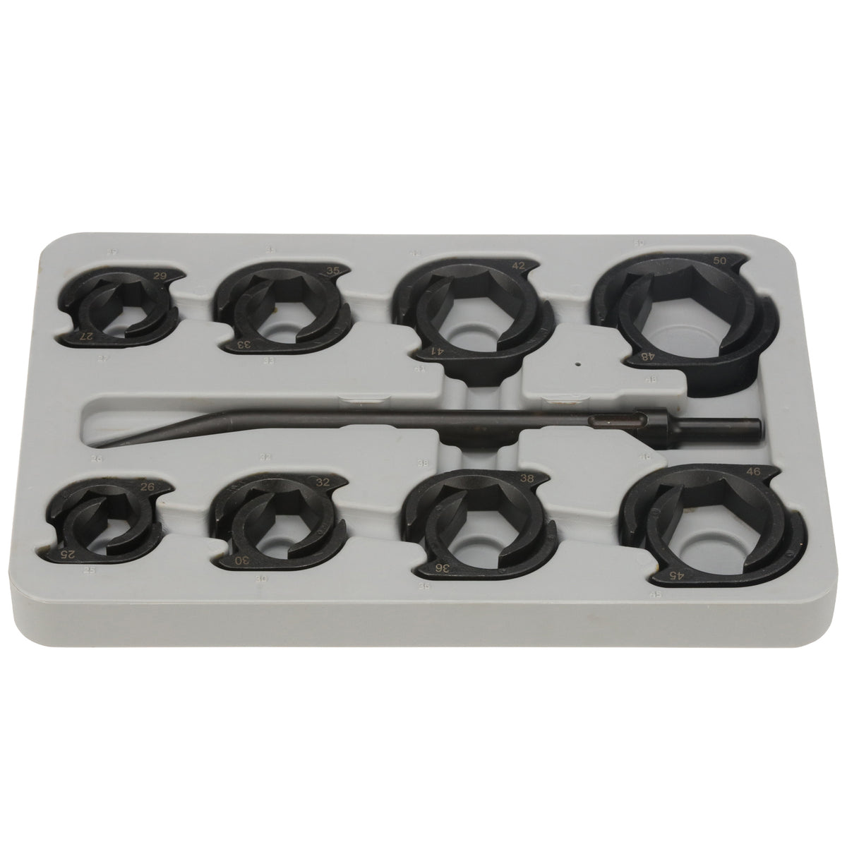 16-Piece Heavy Duty SAE/Metric Crow's Foot Socket Set