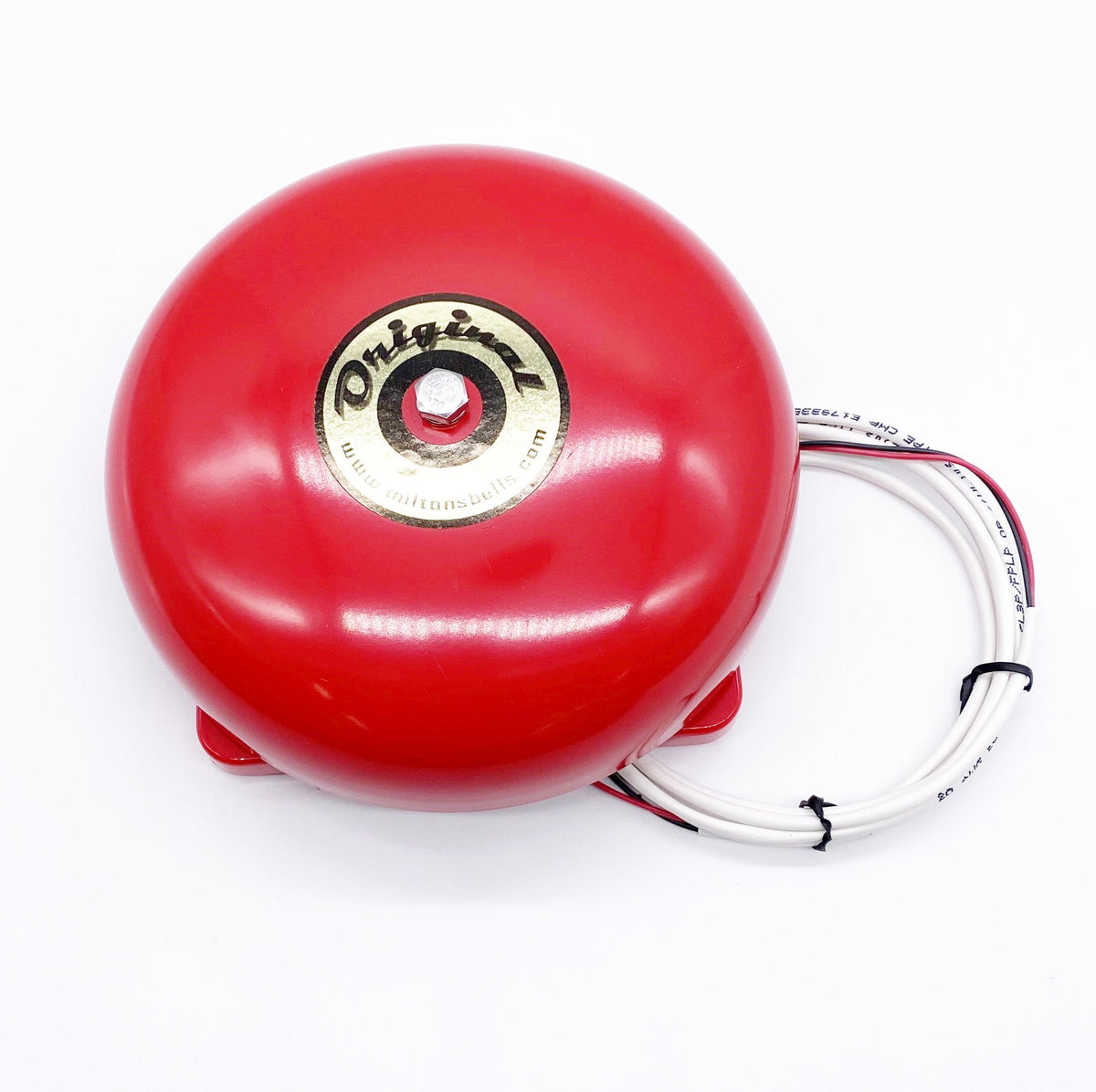 Low-Voltage Red Bell for Driveway Alarm Kits – Loud Signal Enhancement