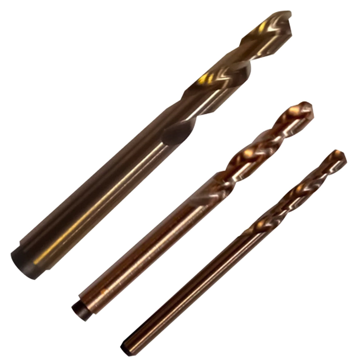 Drill Bit Cobalt Machine-Shop-Grade Tooling ProDrill Gold