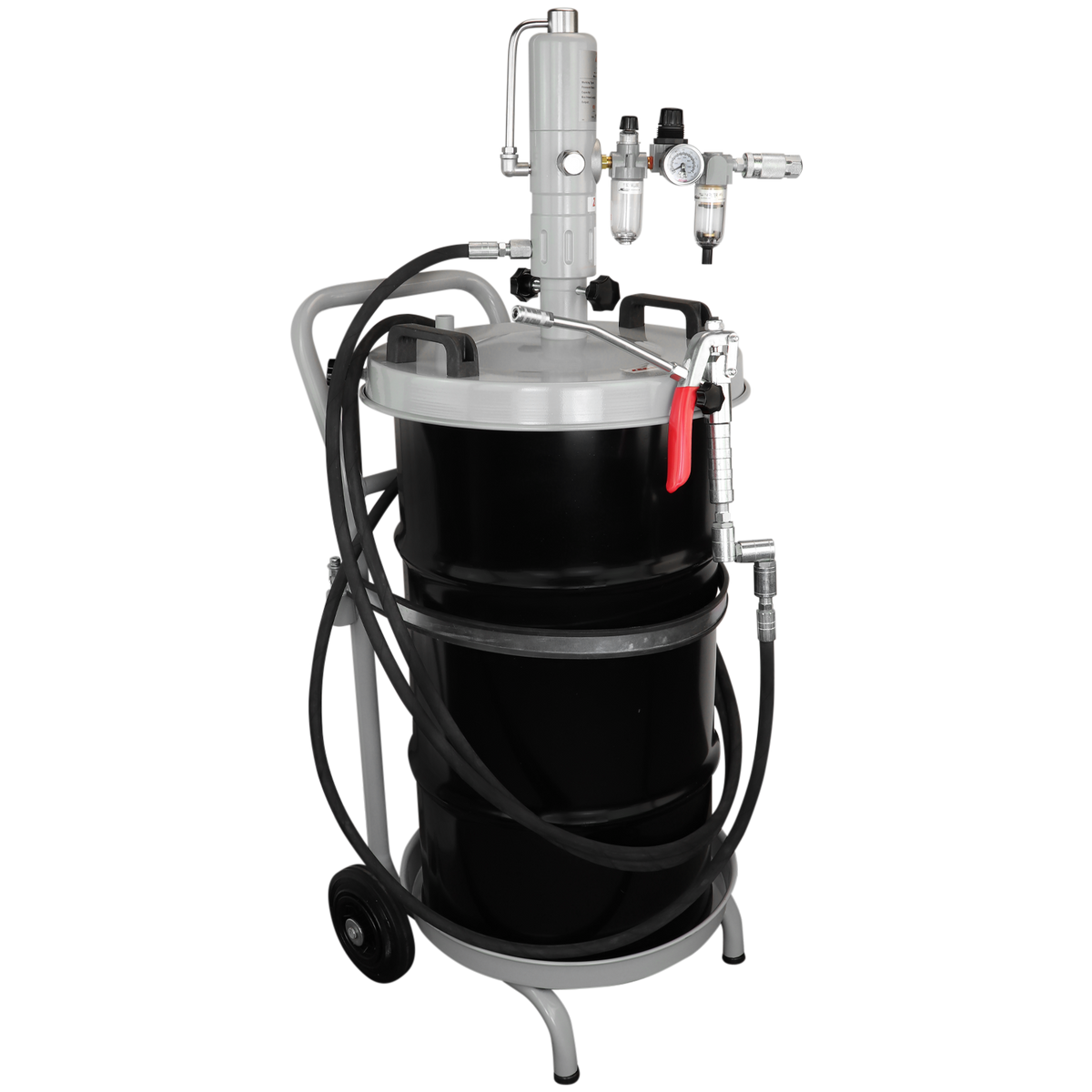 ZE1213KC – 70:1 Grease Pump for 120 Lbs. Kegs Package w/Cart | Milton ...