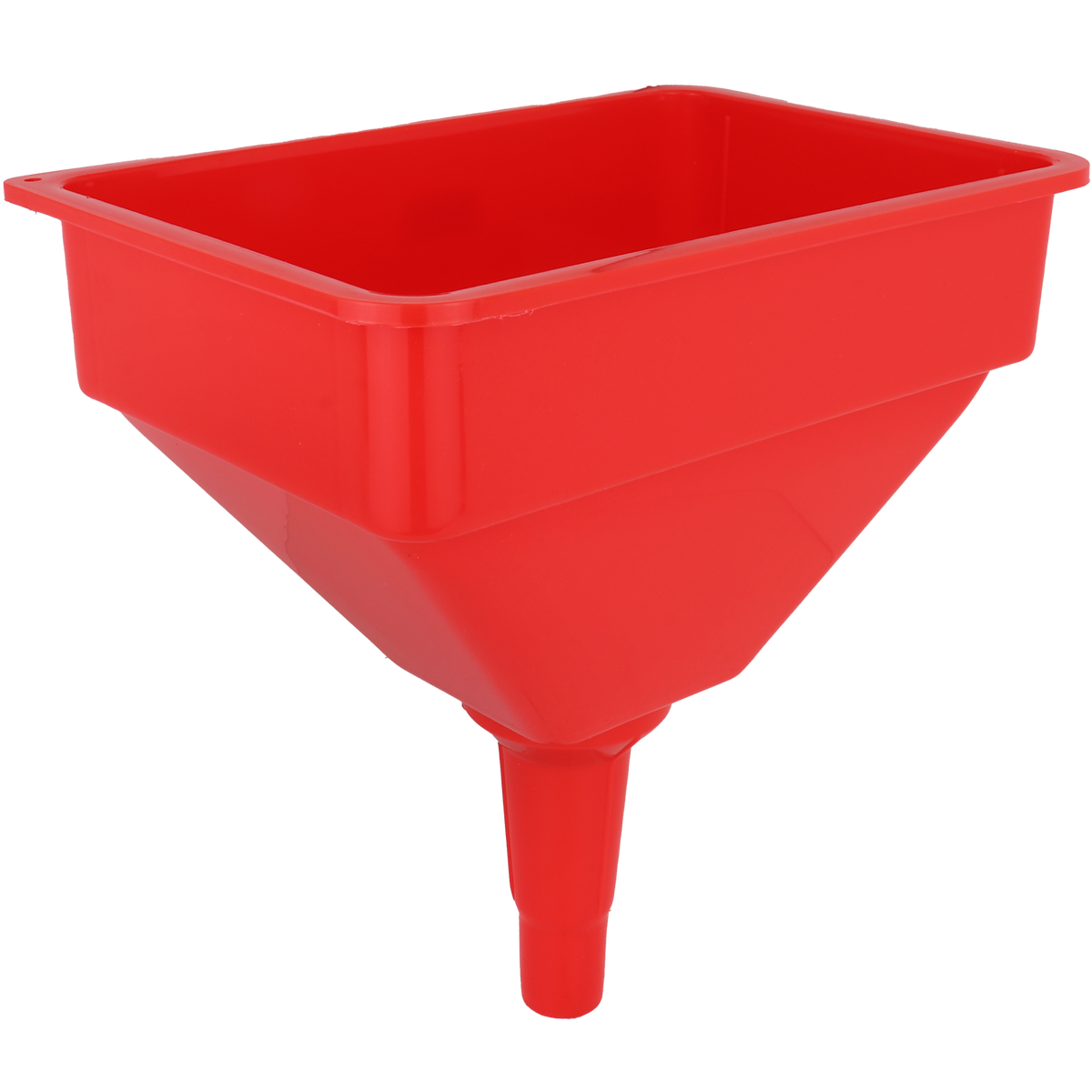 ZE764 - Polyethylene Funnel with Screen- 10 inch X 7 inch top