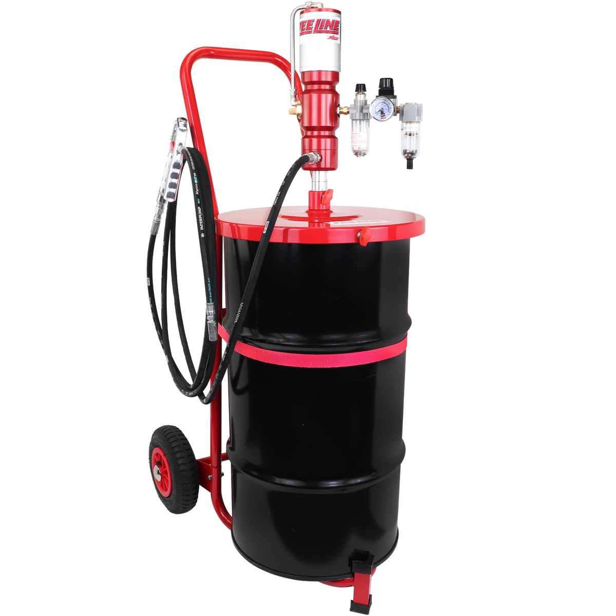 ZE1213PKC – 70:1 Premium Grease Pump for 120 Lbs. Kegs Package | Milton ...