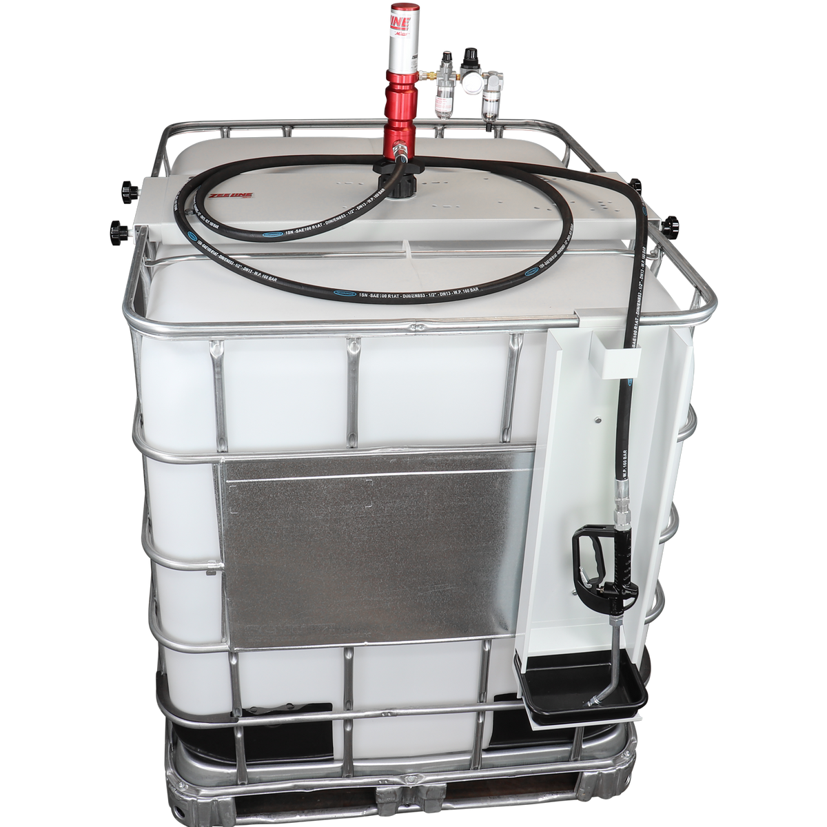 ZE1730PK-IBC-100 - 5:1 Premium Series Pump Kit IBC w/hose & control va