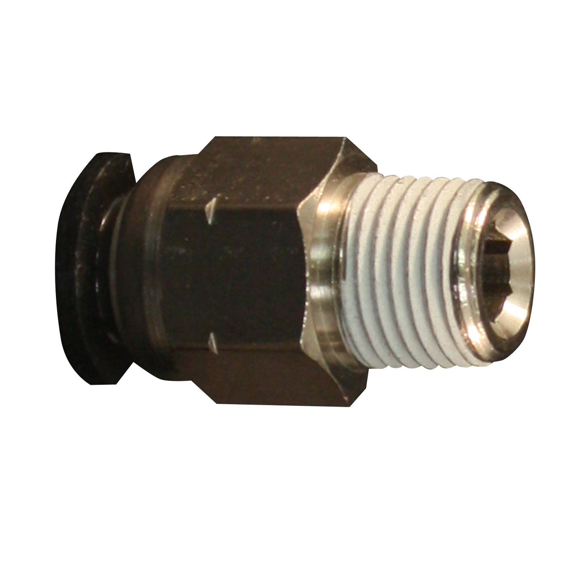 1/4" MNPT 1/4" OD Push-to-Connect Tube Fitting (Box of 10) | Milton ...
