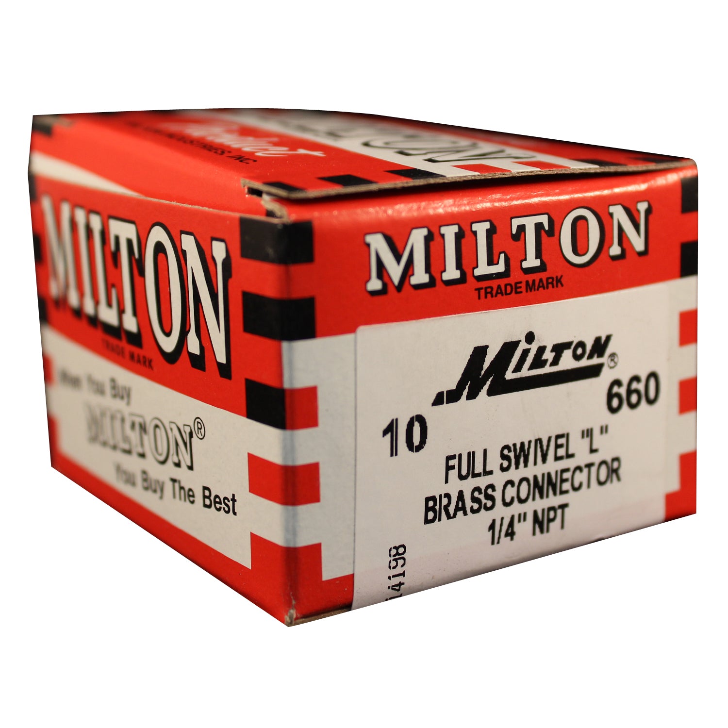 1/4" NPT L Swivel Adapter | Milton Industries — Milton® Industries Inc.