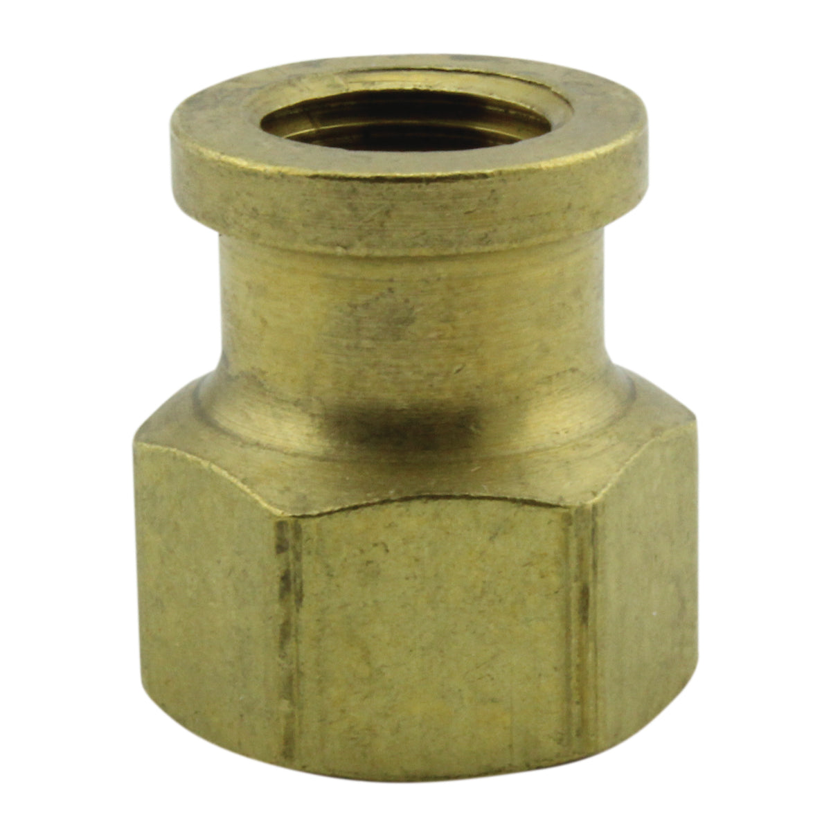 3/8" FNPT x 1/4" FNPT Hex Coupling Hose Fitting (Pack of 5) | Milton ...