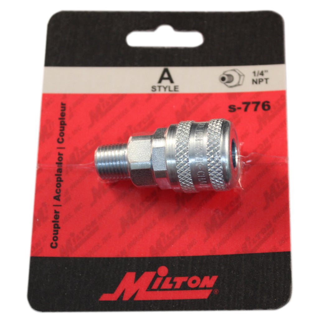 A Style Coupler — Milton® Industries Inc.